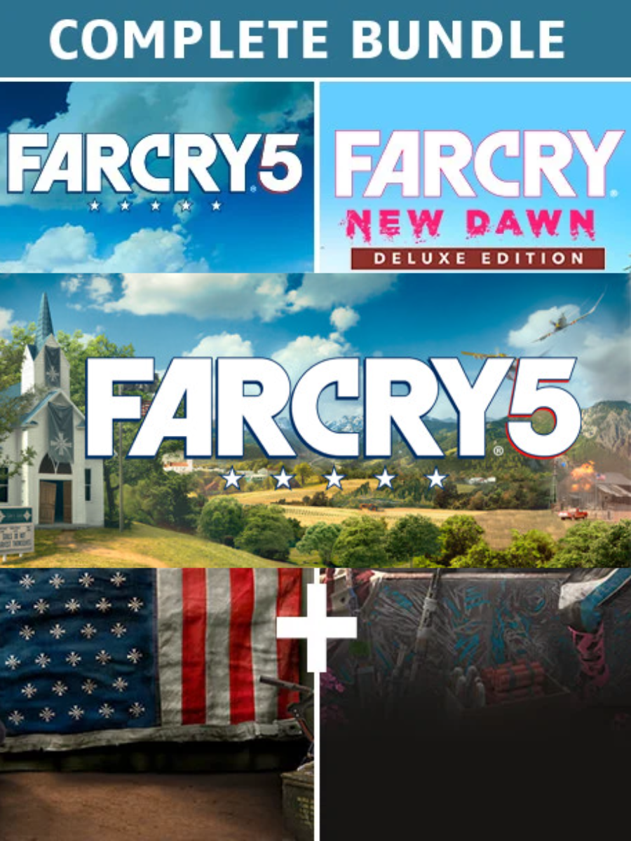 Игра Far Cry 5 + Far Cry New Dawn Deluxe Edition Bundle