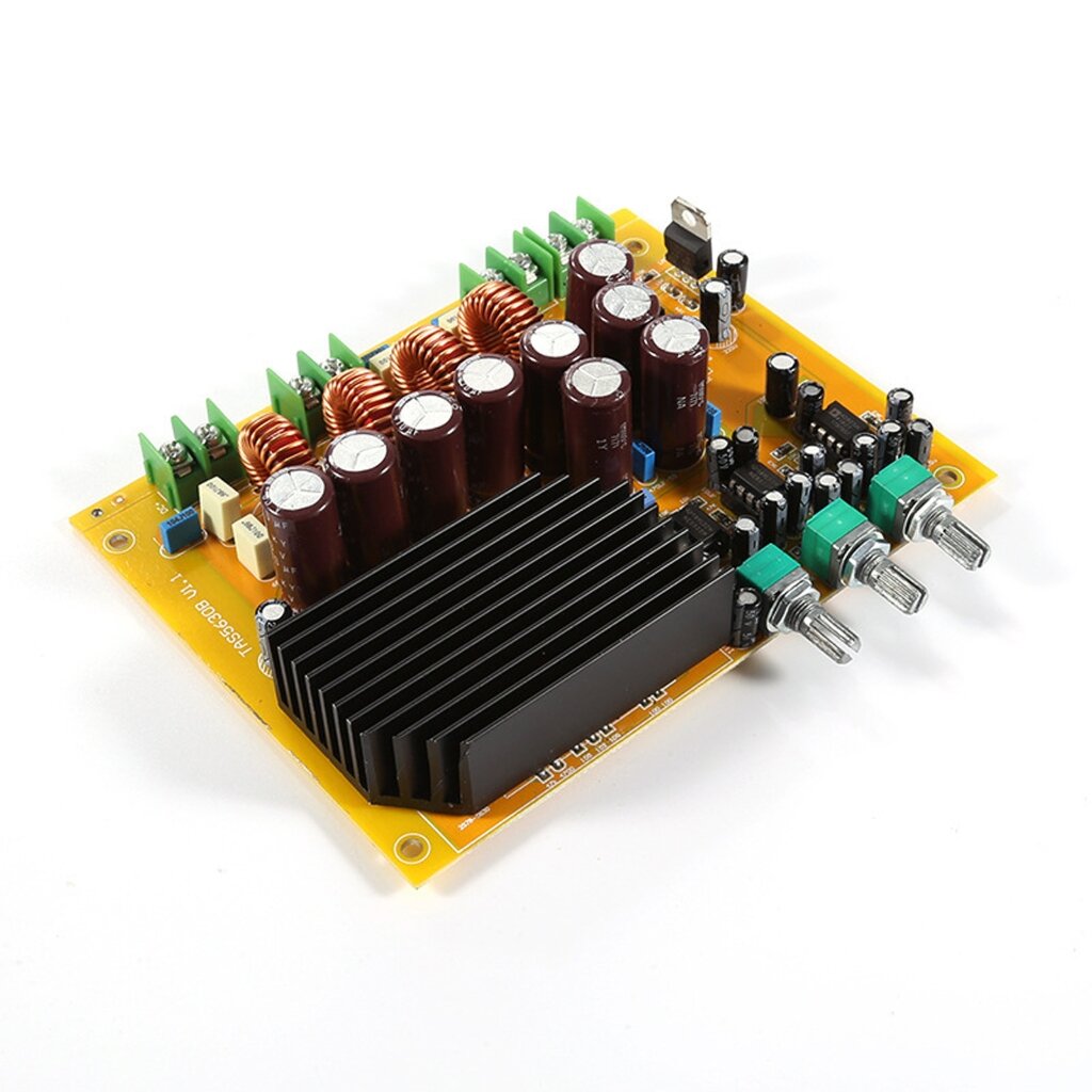 Усилитель мощности TAS5630 150 Вт x 2 + 300 Вт Стерео HiFi-усилитель класса D, 2,1-канальный Звуковой динамик, Модуль домашнего усилителя