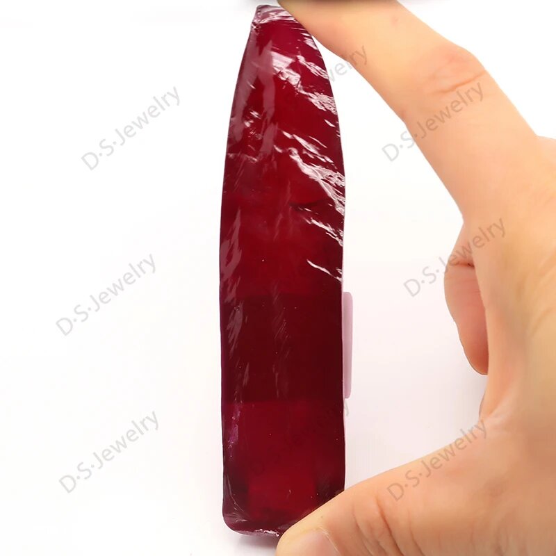 Лабораторные рубины для ювелирных изделий Бордовый, 5