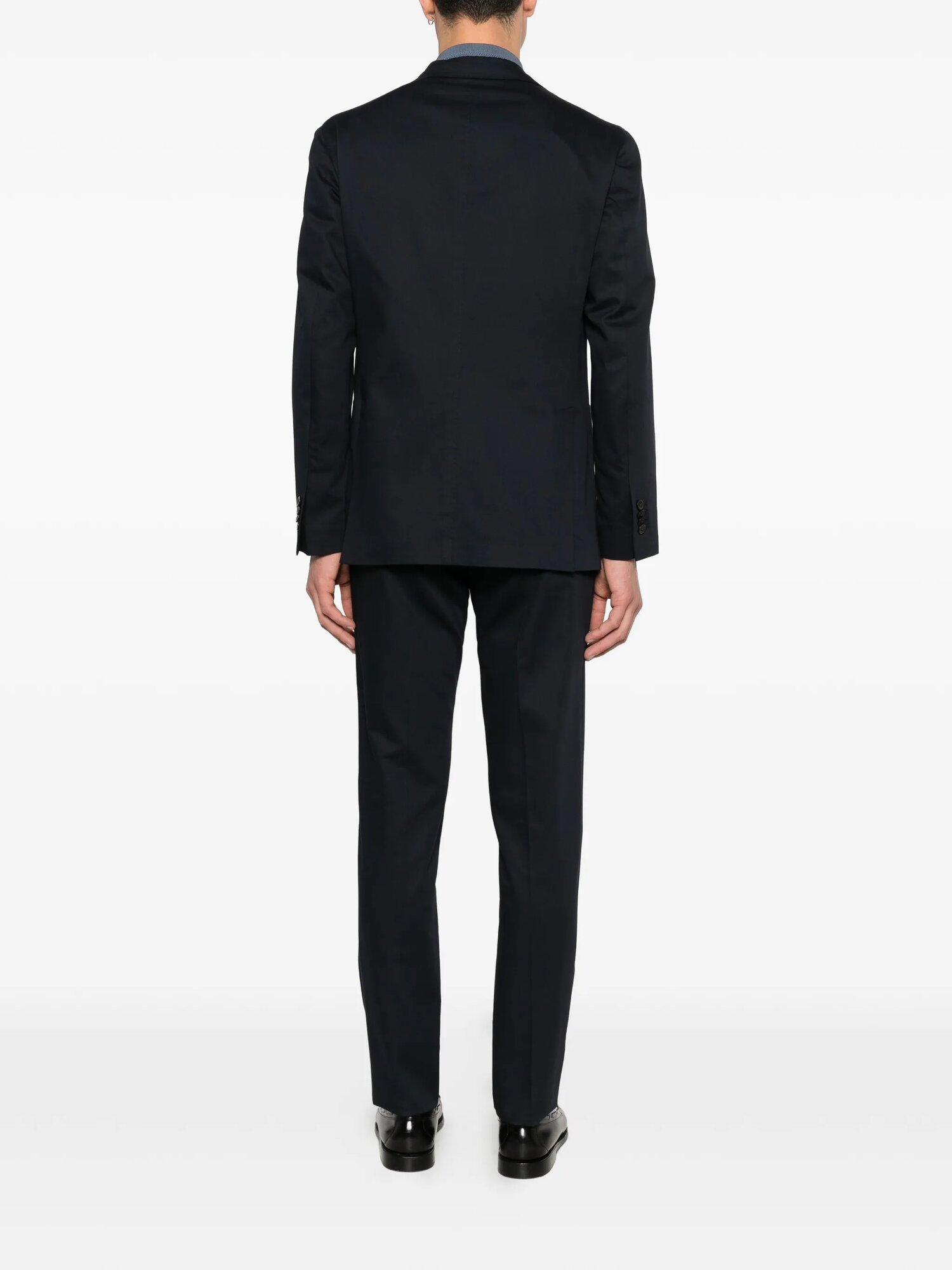 Куртка Boglioli Notched-lapel blazer, размер 54, blue — фото 1