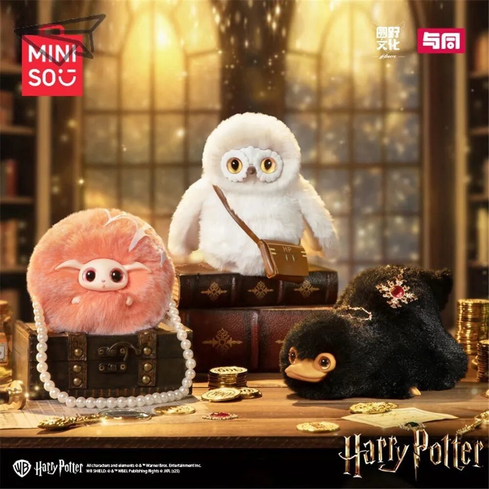 Мягкая игрушка Harry Potter Снитч, Хедвиг, Нюхлер Мягкая игрушка для детей и взрослых