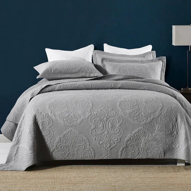 AiWinsure Покрывало patchwork quilts, Хлопок с размерами: 250 см х 230 см