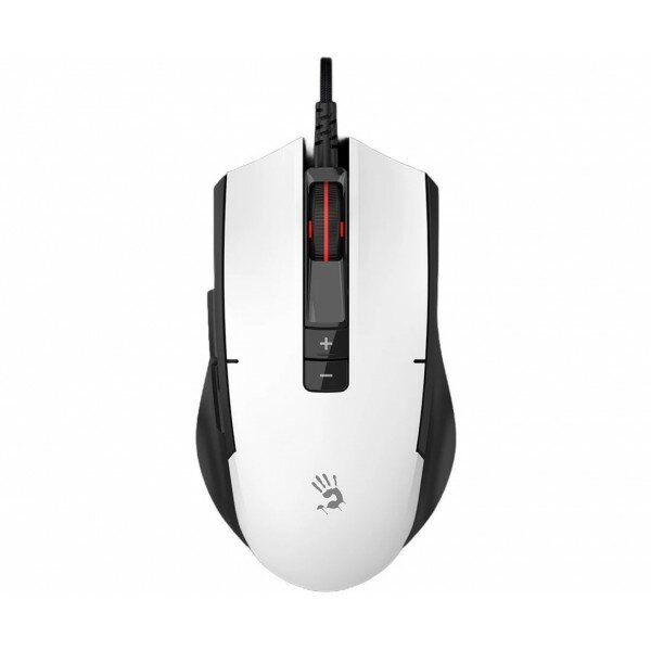 Мышь проводная A4Tech Bloody ES8 белый. 6000 dpi. USB. кнопки - 7
