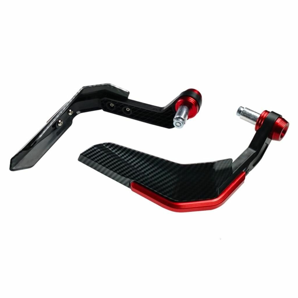 Ветрозащита для руля мотоцикла, красный