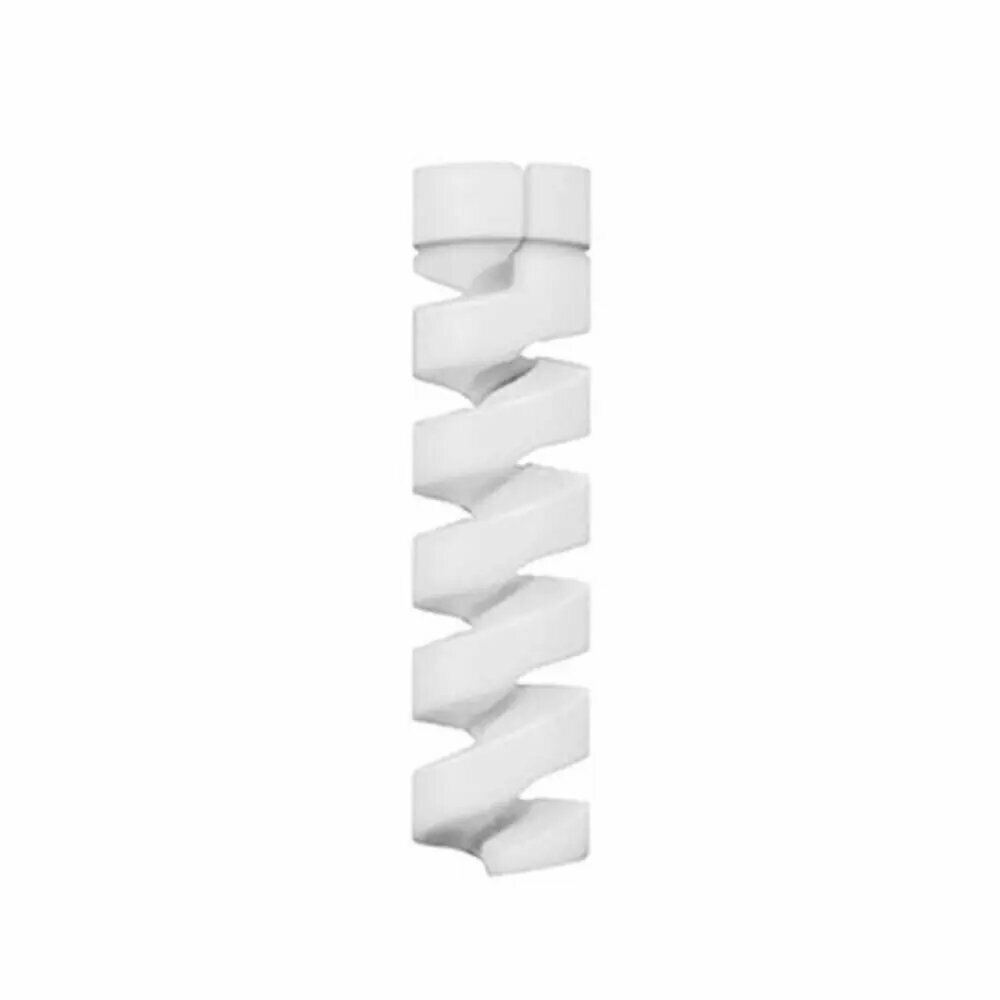 Защита кабеля спиральная White