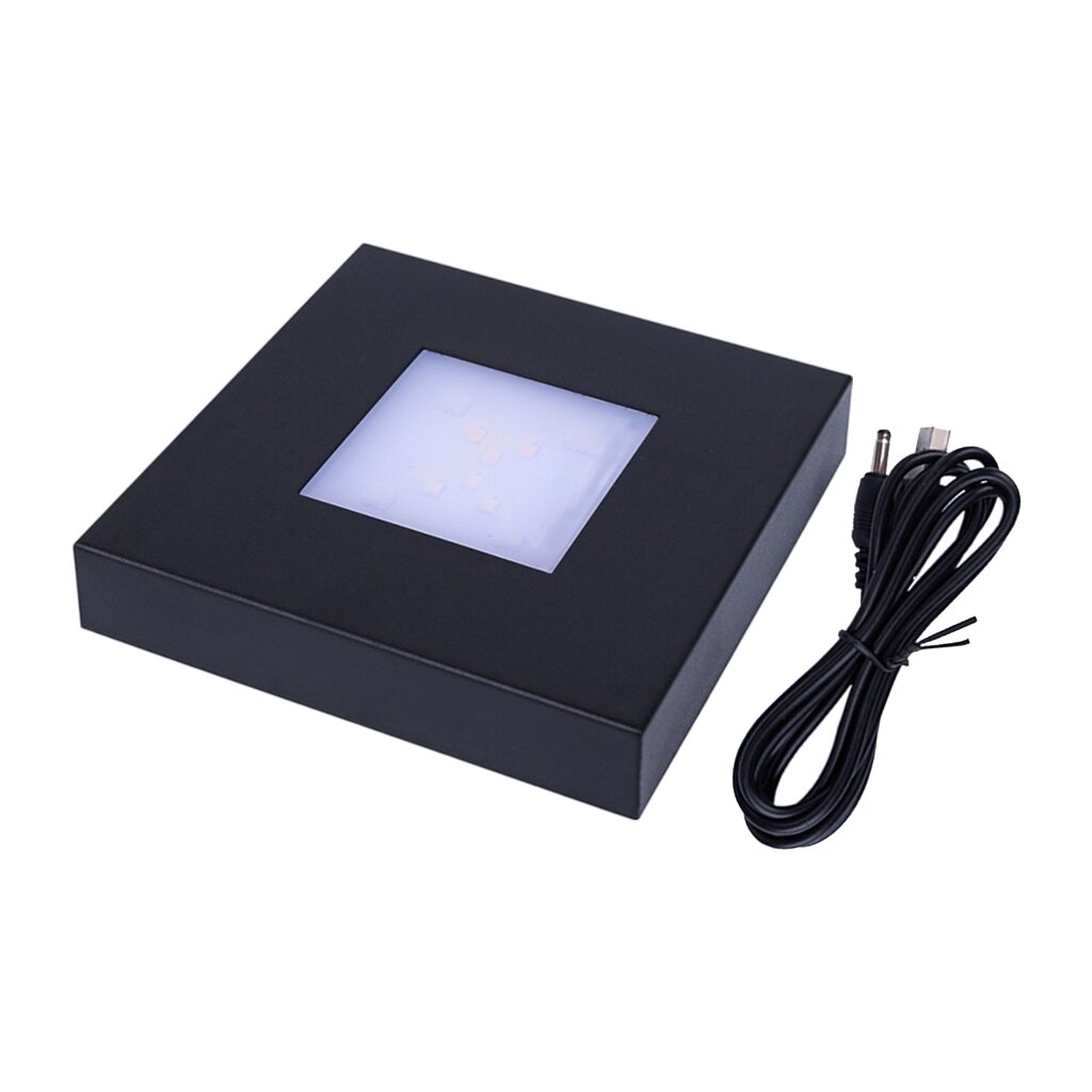 Основание лампы Touch Crystals со светодиодной подсветкой многоцветно для отображения обстановки