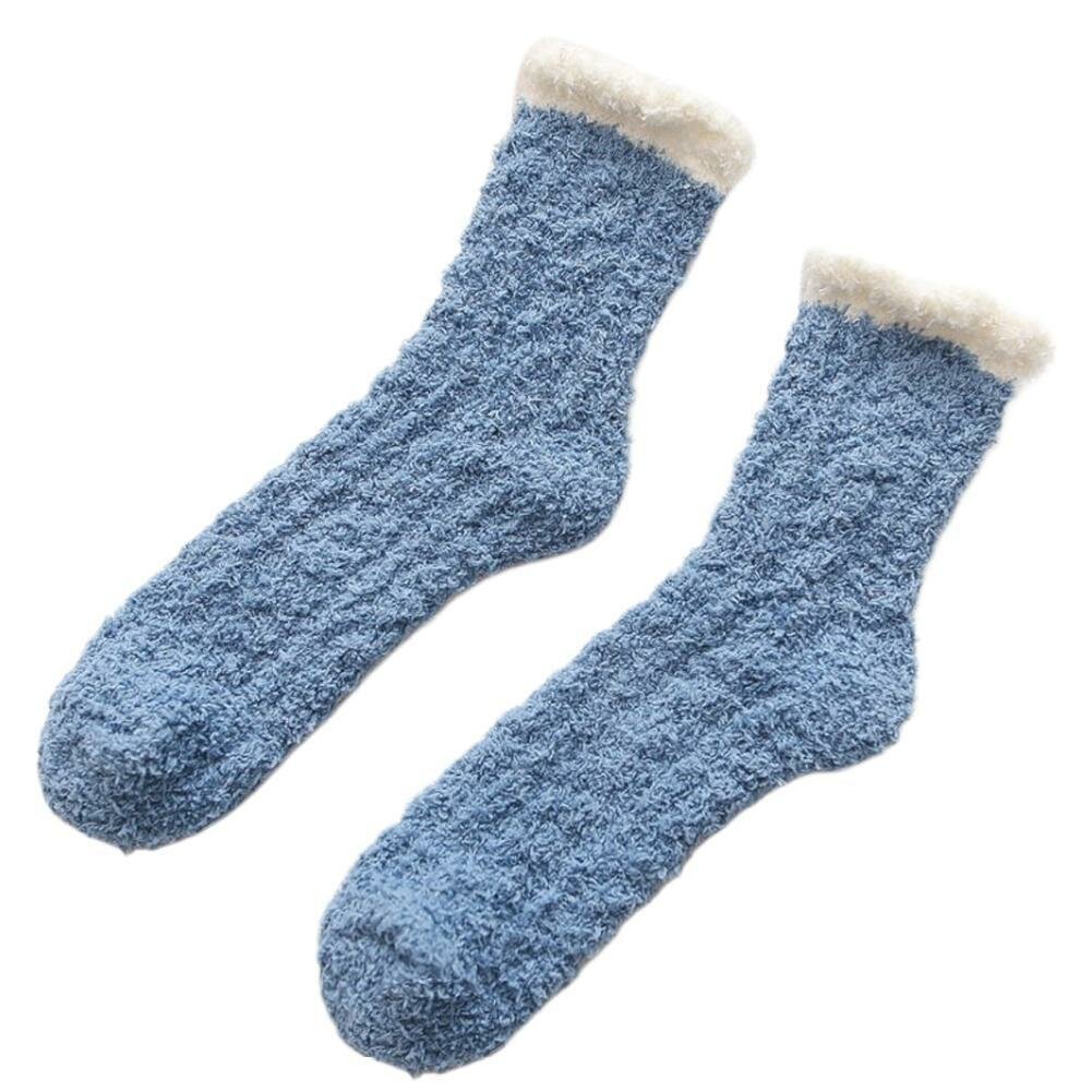 Носки из кораллового флиса, тёплые, яркие цвета