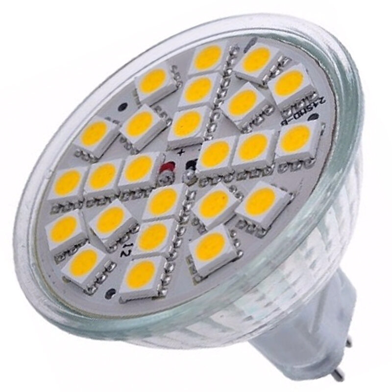 Светодиодная лампа Sojjetti 29Led, G5.3, 5W, 6400К, дневной белый свет