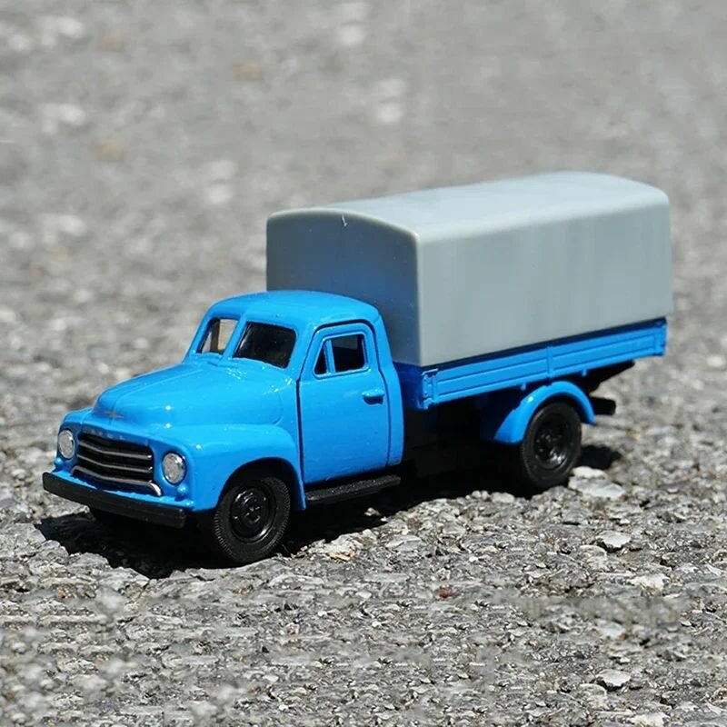 1:36 1952 Opel Blitz Truck Alloy Car Model Metal Toy Vehicles Car Model, Детские игрушки, подарки для коллекционеров