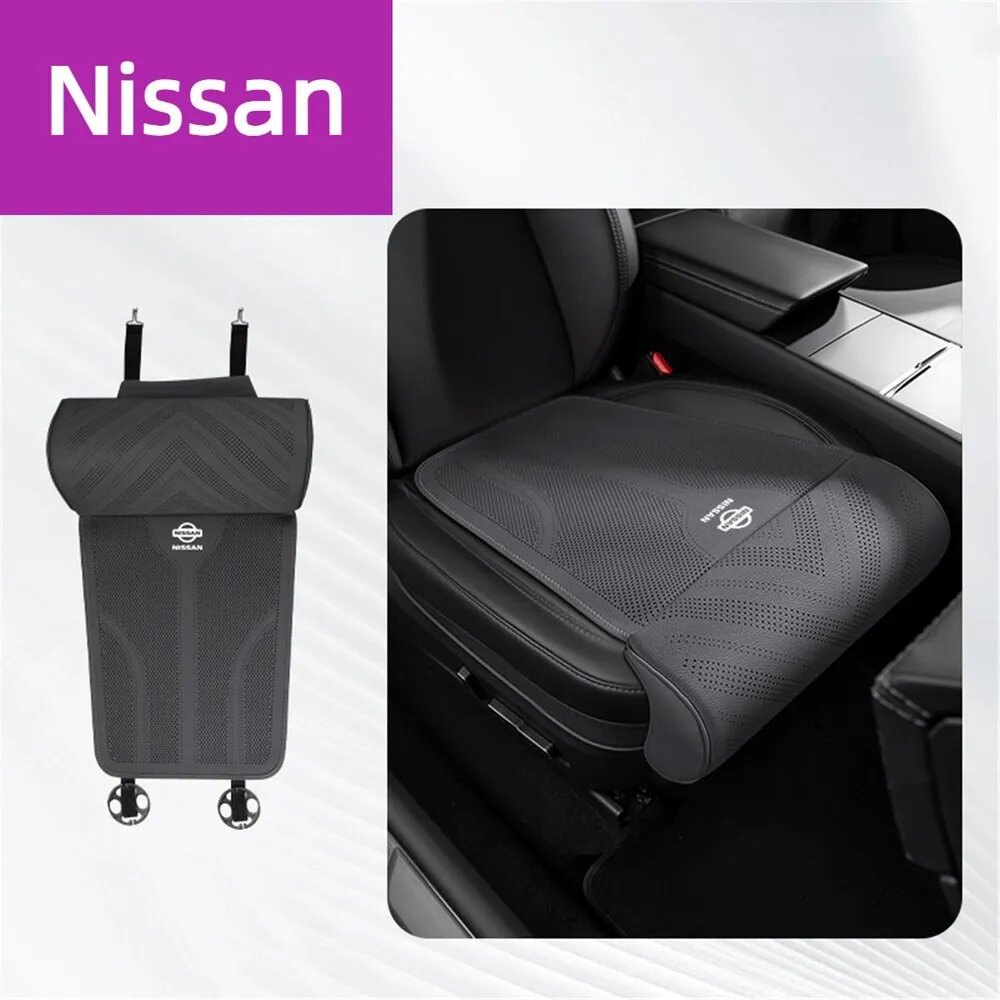 Автомобильный чехол на Передние сиденья, Сиденье водительское, Перфорированная экокожа, 1 шт.