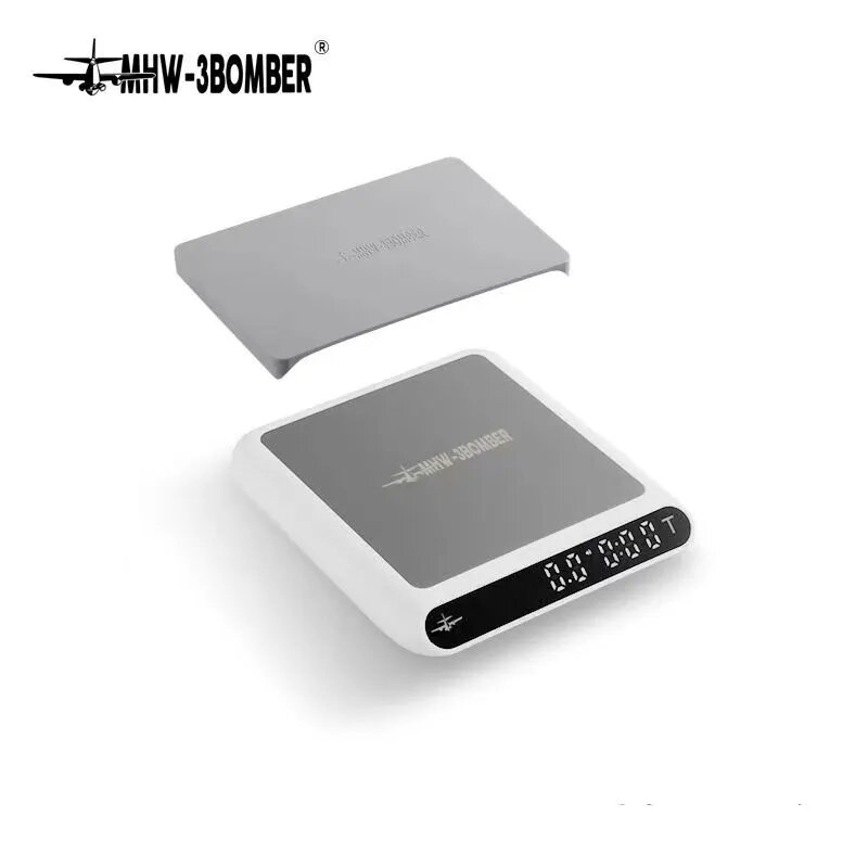 Электронные кухонные весы Formula Smart Coffee Scale W, белый с таймером