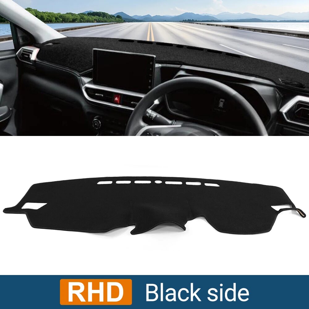 Коврик на приборную панель Toyota Raize/Daihatsu Rocky Black side RHD