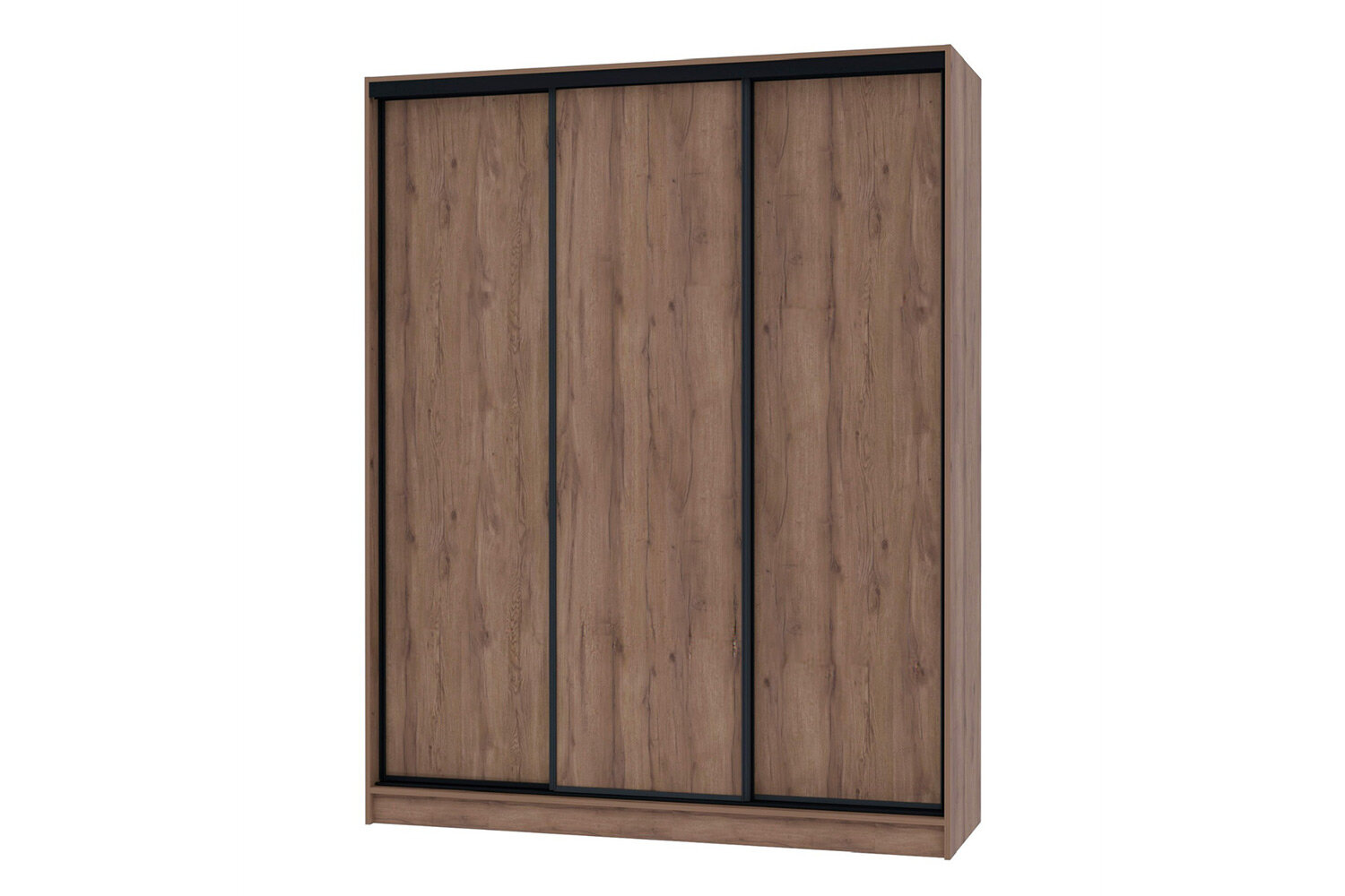 Шкаф-купе Home, 180х229,5х59,5 см, для одежды, ЛДСП, цвет дуб табачный Craft