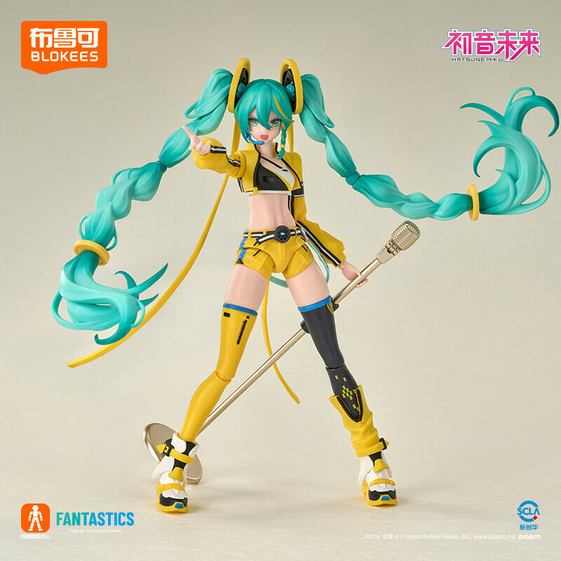 Действующая фигурка Hatsune Miku Bruder Blocks Miracle Edition для мальчиков и девочек в подарок на день рождения