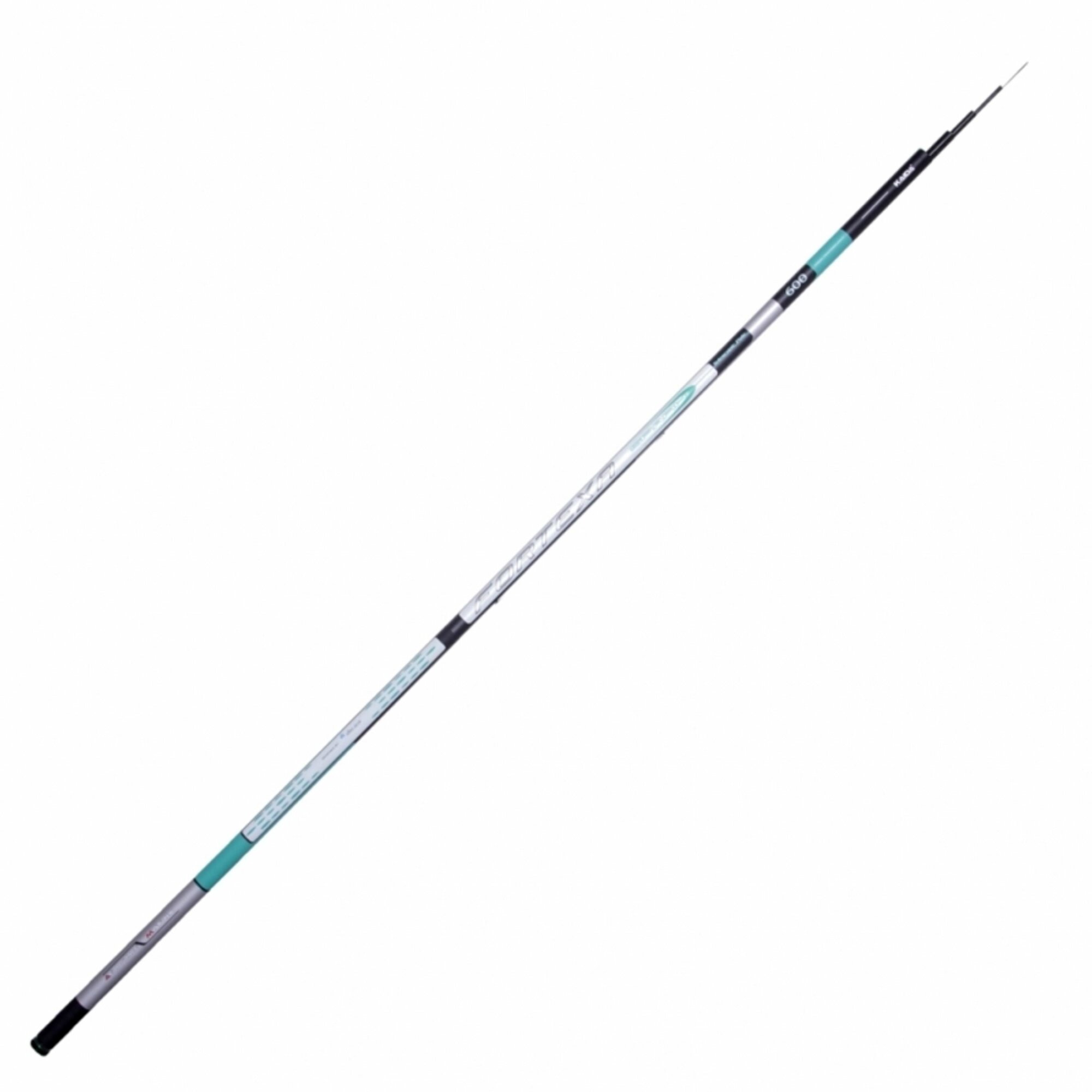 Удилище маховое без колец Kaida FORTEXA SPARK 8м телескопическое