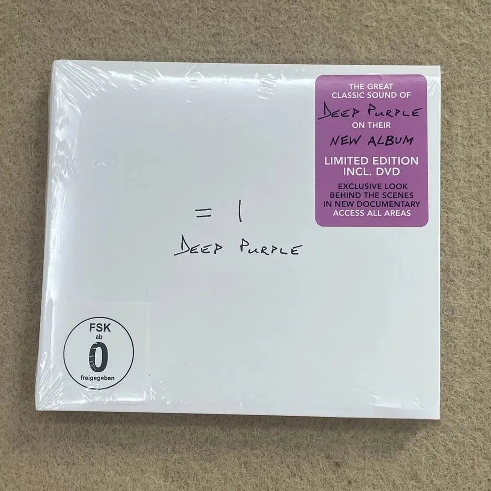 Deep Purple 1 2024 CD+DVD настоящий Герметичная упаковка совершенно новый
