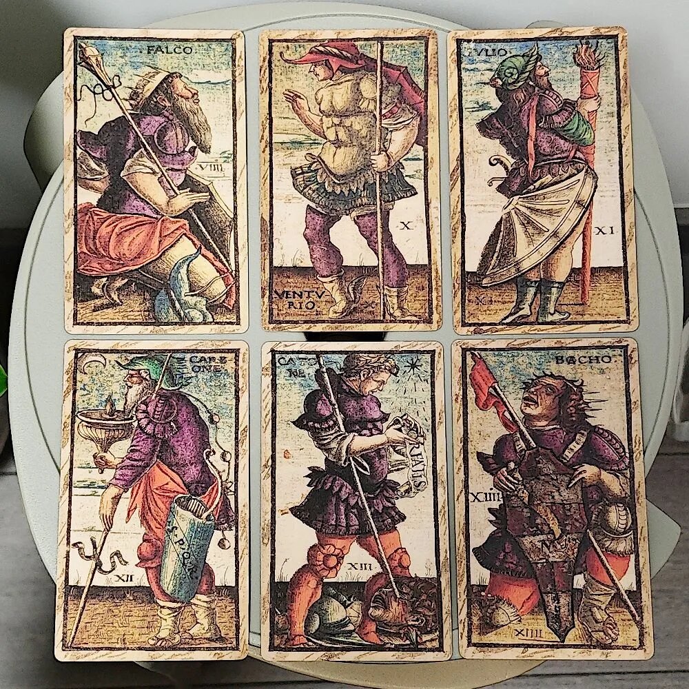 Карты Таро Sola Busca Tarot 78 карт Колода для гадания Картон — фото 1