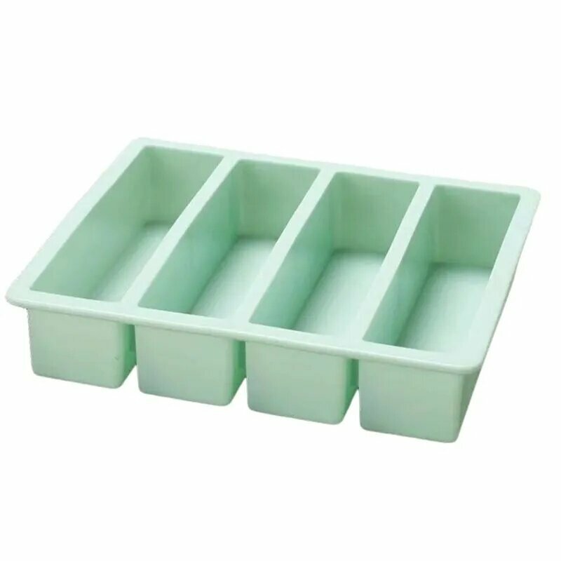 Форма для льда Food, силикон, 14.5 см x 17.5 см х 3,5 см, розовый цвет — фото 1