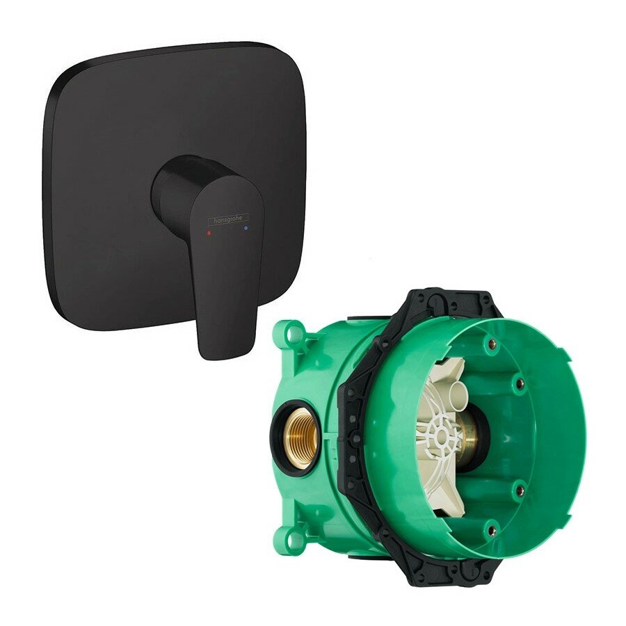 Встраиваемый смеситель для душа Hansgrohe Talis E черный 71765670S