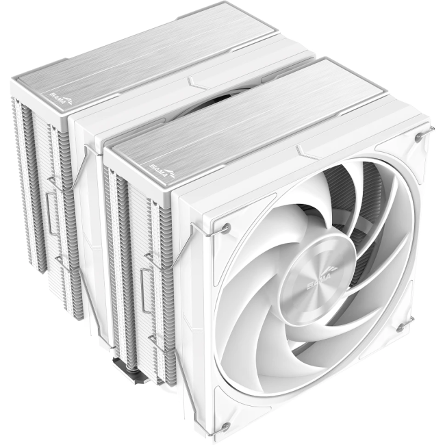 A60-WHWNNXOX-G SAMA Кулер для процессора/ CPU Cooler SAMA A60W (265W, 4-pin PWM, 156.5mm, 6x6mm, 2x120mm, 78CFM, 29dBA