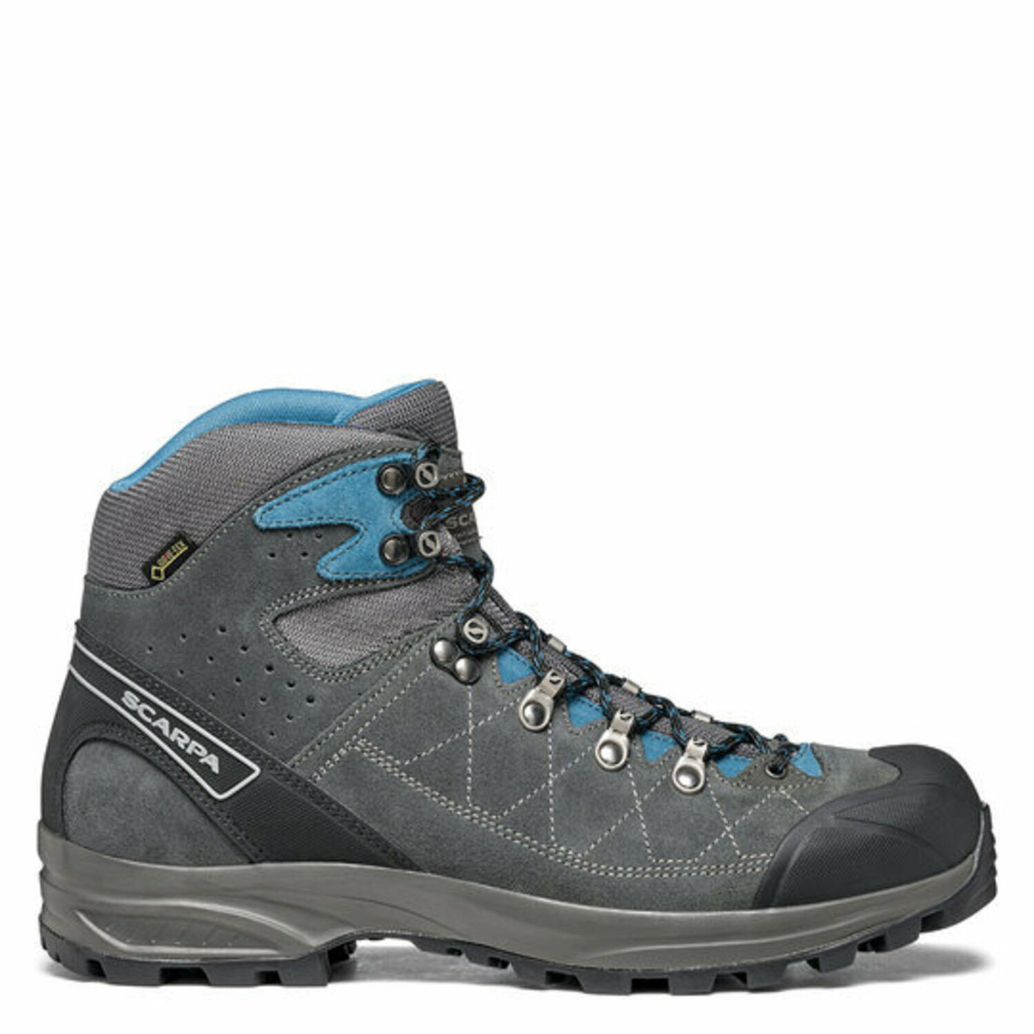 Треккинговые ботинки SCARPA Kailash Trek GTX Shark/Gray/Lake Blue (EU:43)