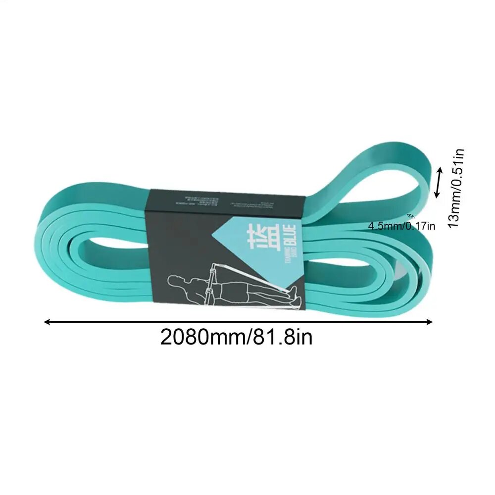 Эластичные Резиновые Ленты Для Тренировок, Растяжки И Развития Силы, Домашний Тренажер Для Мужчин И Женщин, Для Занятий Пилат.
