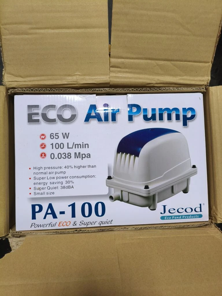 Компрессор JECOD PA 100 Eco Air Pump для пруда, септика, аквариума