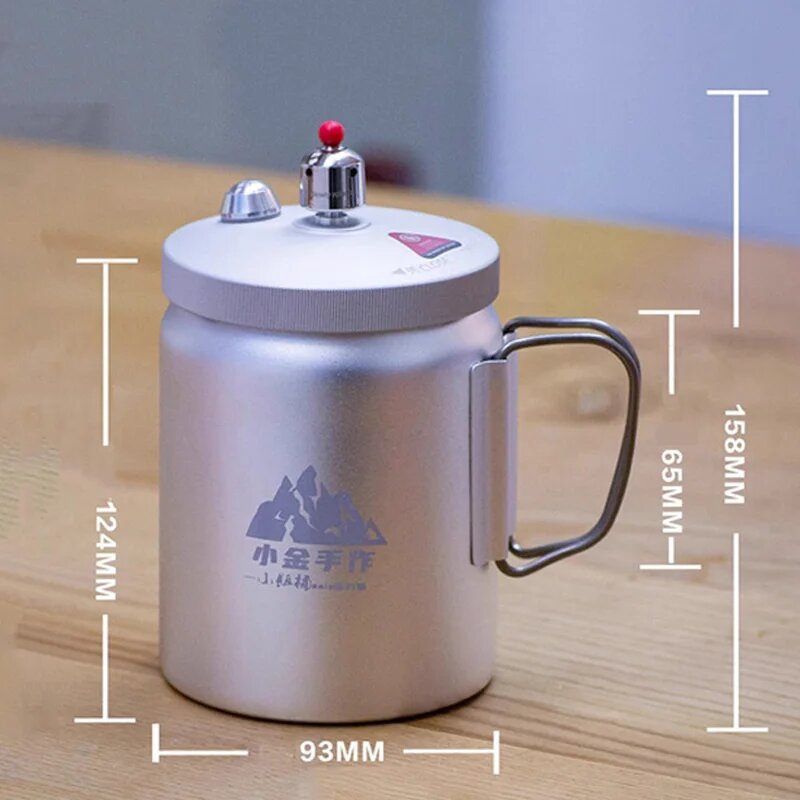 Сверхлегкая мини-скороварка, уличный рюкзак, кемпинг, путешествия, кухня, пикник, необходимые компактные портативные алюминиевые кастрюли