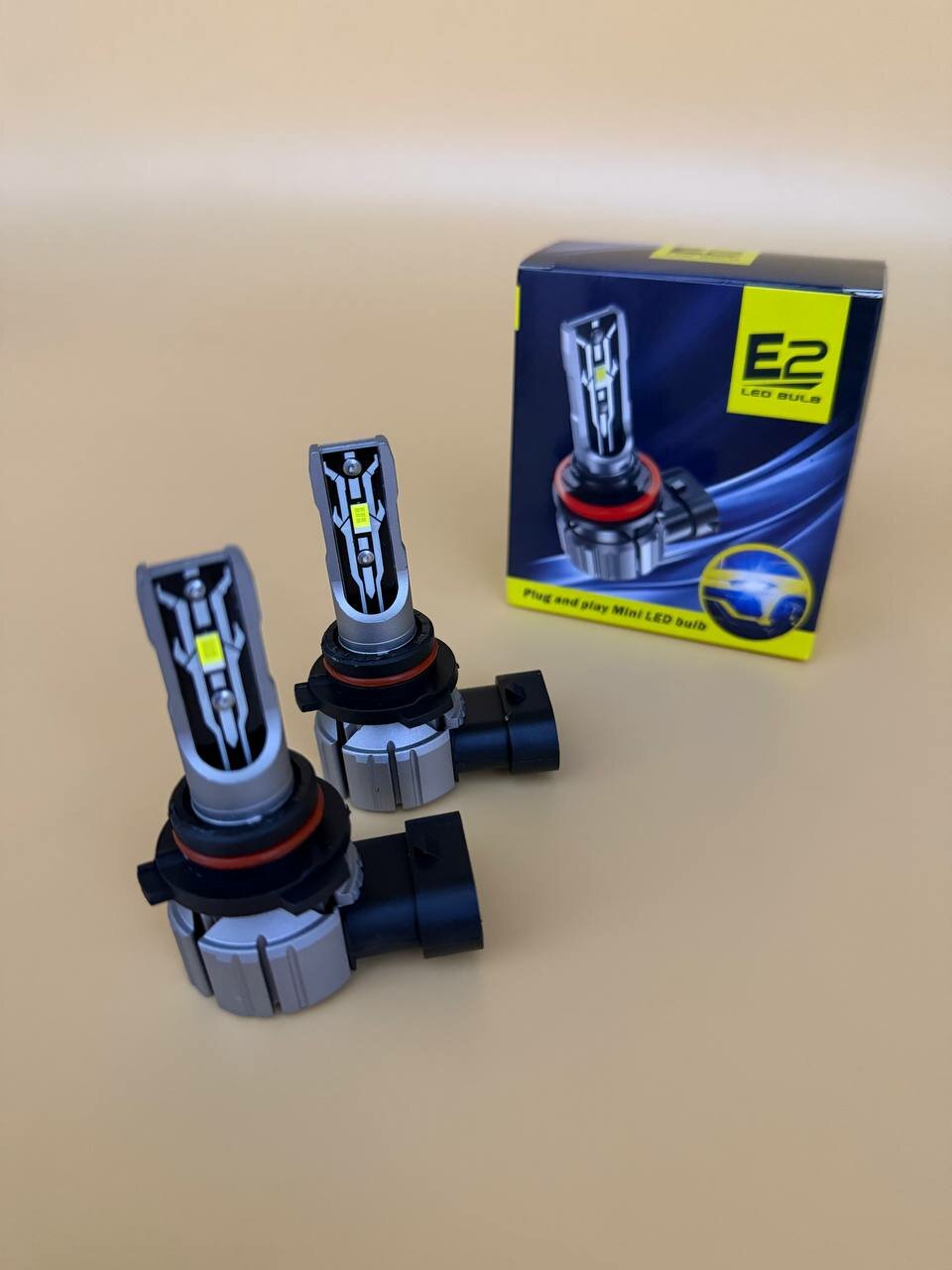 Светодиодные лампы HB4 9006 E2 6000K 2шт