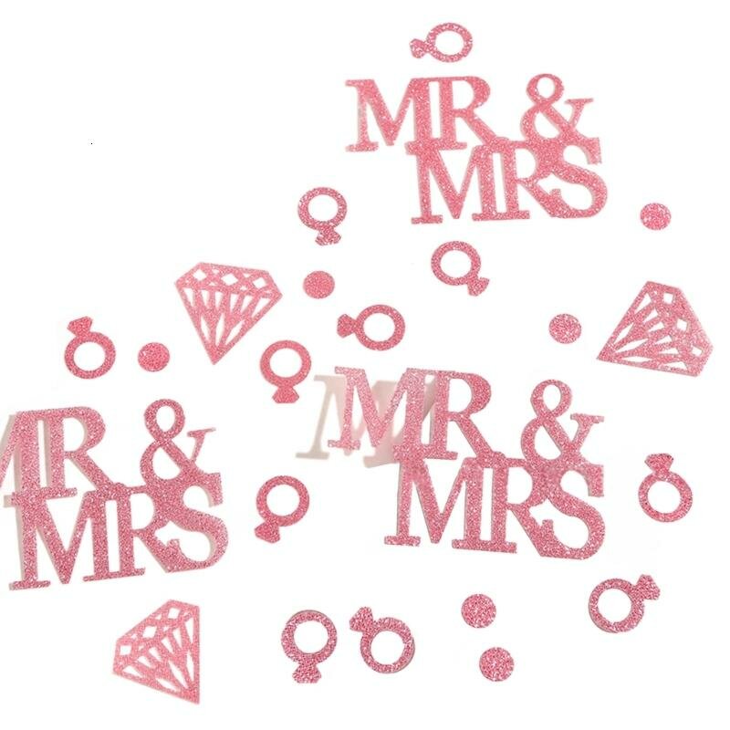 Свадебные блестки, Розовое золото - Кольцо с бриллиантом