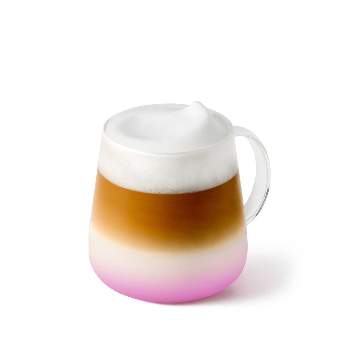 Кофе Яндекс Лавка "Латте клубничный пломбир", горячий, 300 мл