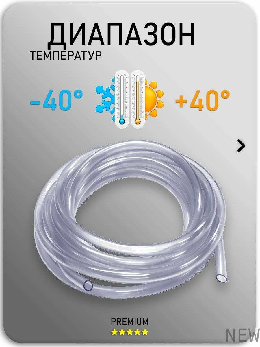 Дренажный шланг; внутренний диаметр 6 мм, длина 2 м, подходит для выпускного клапана водонагревателя
