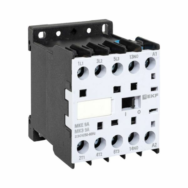 Мини-контактор МКЭ 9А кат. 230В AC 1НО PROxima EKF Mctr-s-9-230