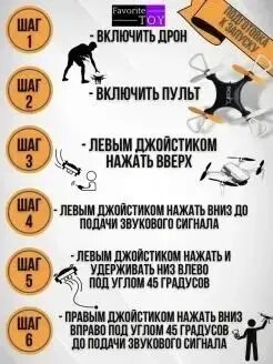 Квадрокоптер BEST - Игрушечный дрон с пультом, 2 запасными лопастями и USB зарядкой — фото 1