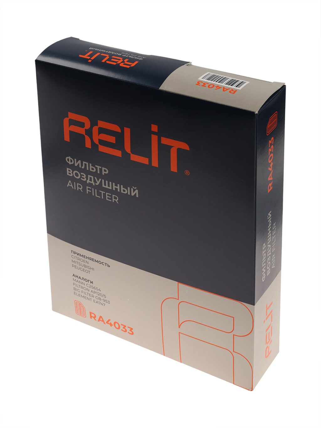Фильтр воздушный Relit RA4033