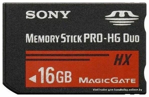 Карта памяти Sony Memory Stick PRO-HG DUO MS-HX 16 ГБ (Mark2)