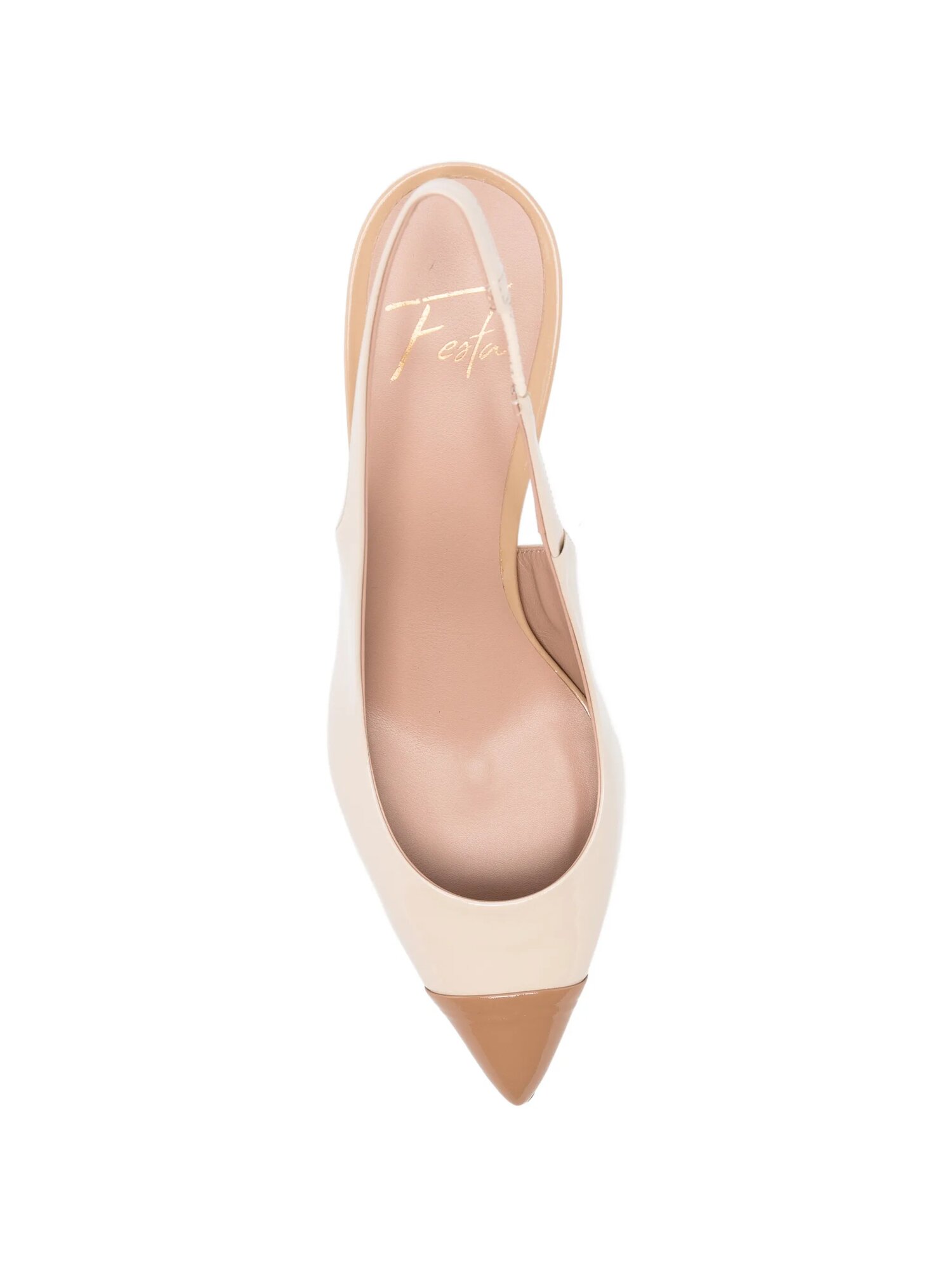 Туфли Roberto Festa Cap-toe slingback pumps, размер 37, разноцветный — фото 1