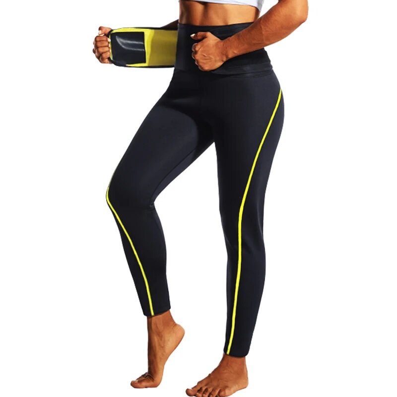 CXZD женские неопреновые брюки для сауны и пота, корсет для сжигания жира, корсет для похудения, формирующие ноги, антицеллюлитные Компрессионные Леггинсы, Корректирующее белье