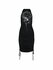 Платье David Koma, размер 8, black/black