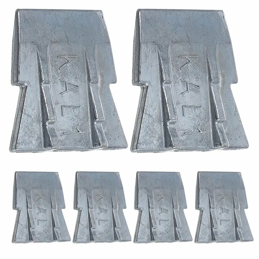 Клинья из железа для крепления топора и молотка, набор из 6 штук для домашнего применения