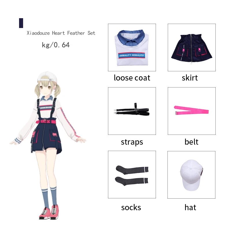 Комплект косплея Project Sekai Vivid BAD SQUAD CosZtkhp L, 6pcs