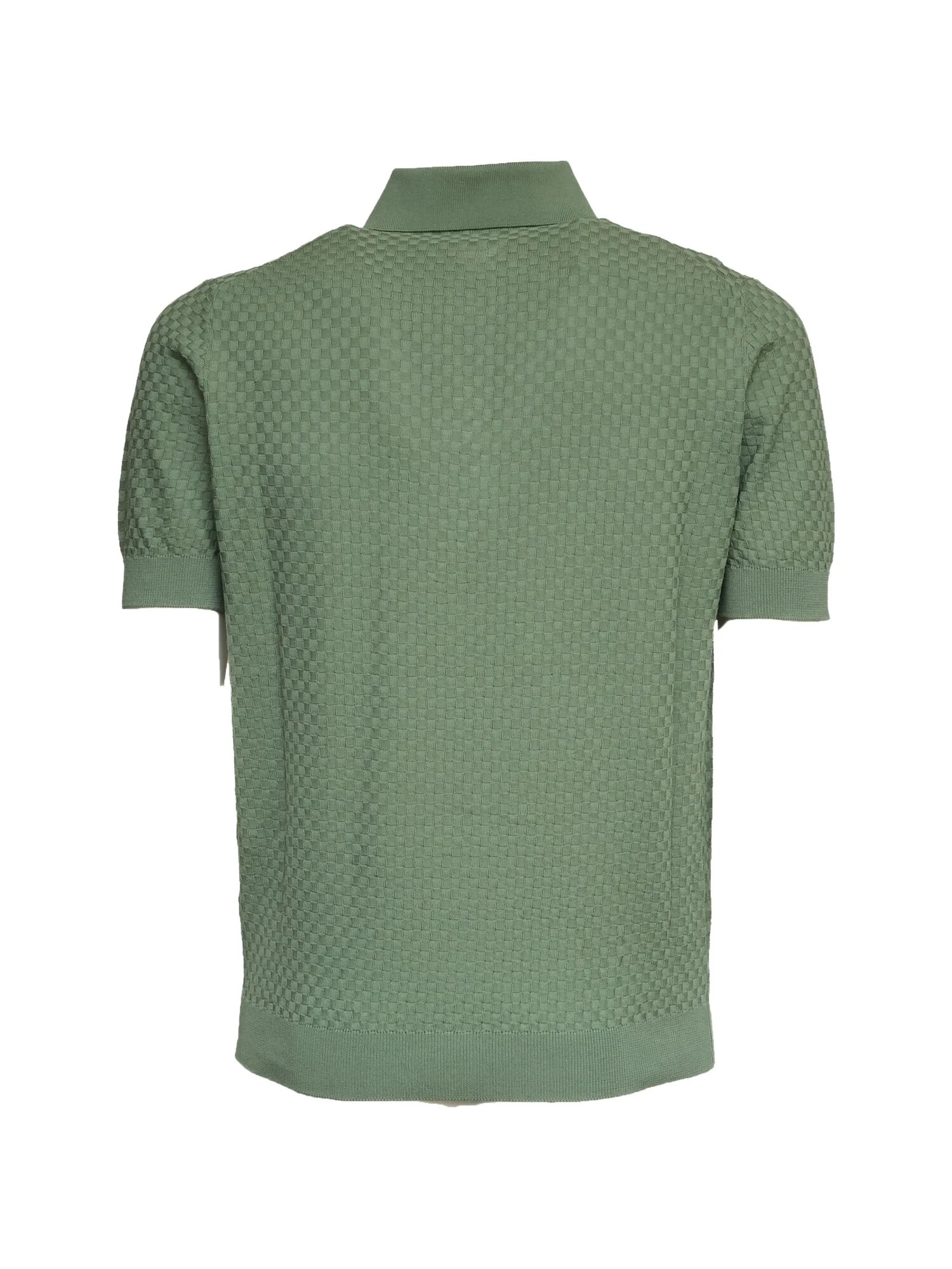 Рубашка FILIPPO DE LAURENTIIS Three button short-sleeve polo, размер 46 — фото 1