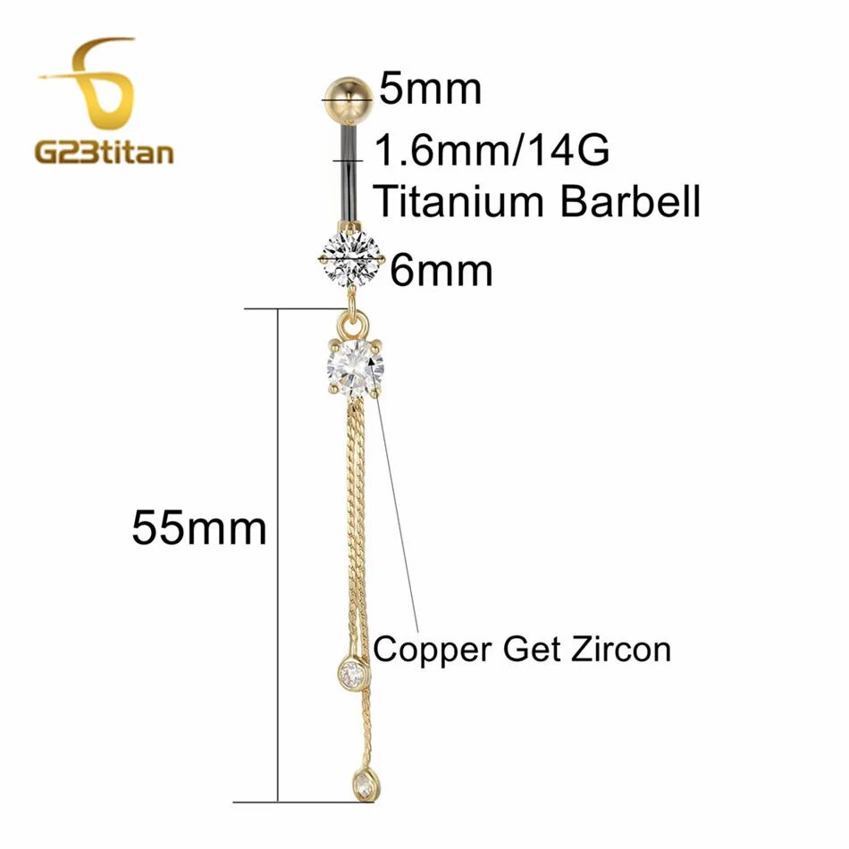 Пирсинг G23titan