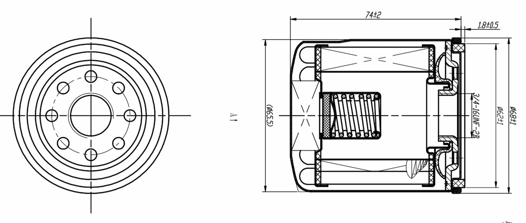 Фильтр масляный 9091510003 - GEELY / HAVAL / NISSAN / TOYOTA Гарантия 1 год!