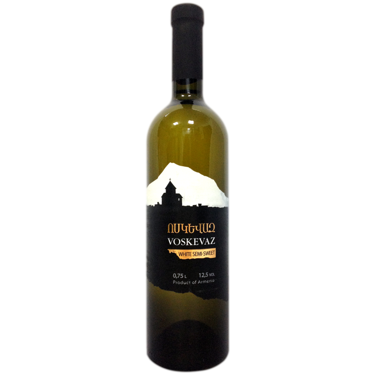 Вино Voskevaz белое полусладкое 0,75 л