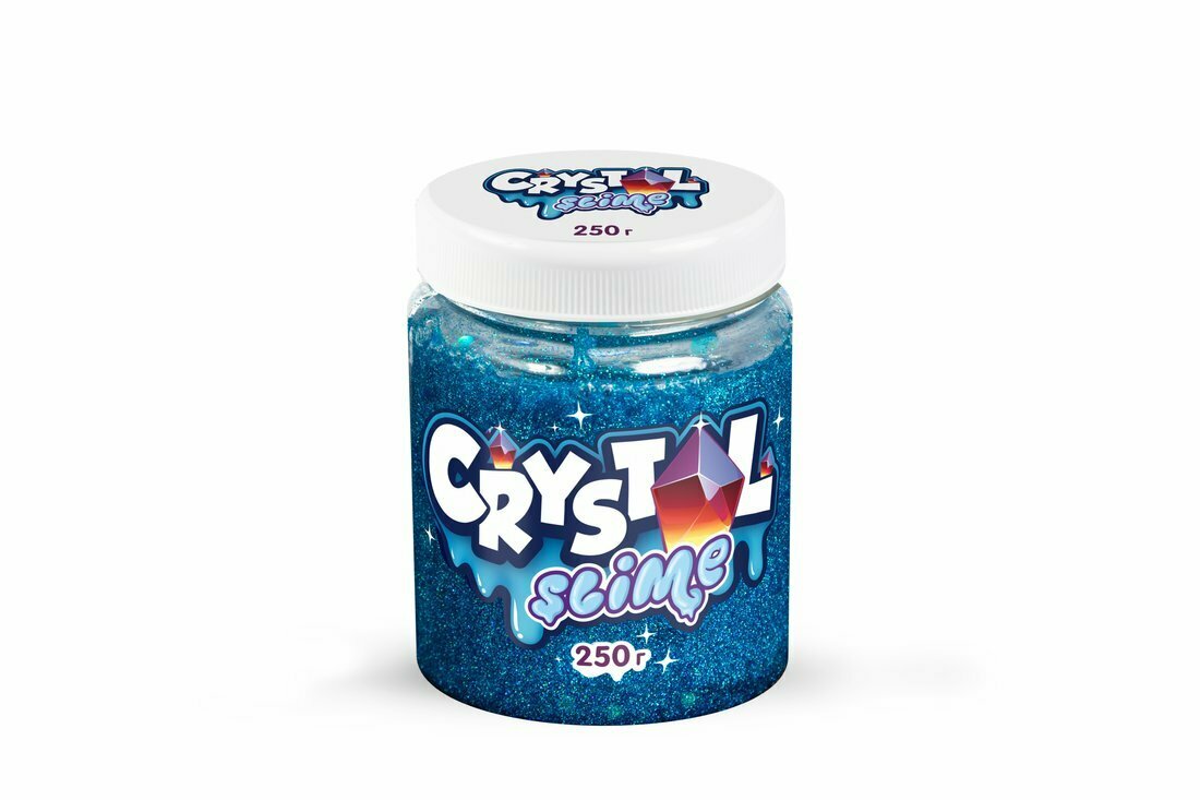 Слайм Crystal slime, голубой, 250 гр SLIME S500-20188
