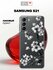 Силиконовый чехол на Samsung Galaxy S21 / Самсунг S21 с принтом Ветка сакуры сер...
