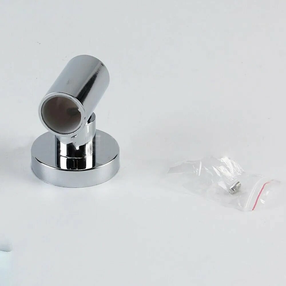 25-миллиметровый настенный кронштейн для вертикальной установки, настенный кронштейн для штанги, держатель для душевого оборудования из АБС-пластика