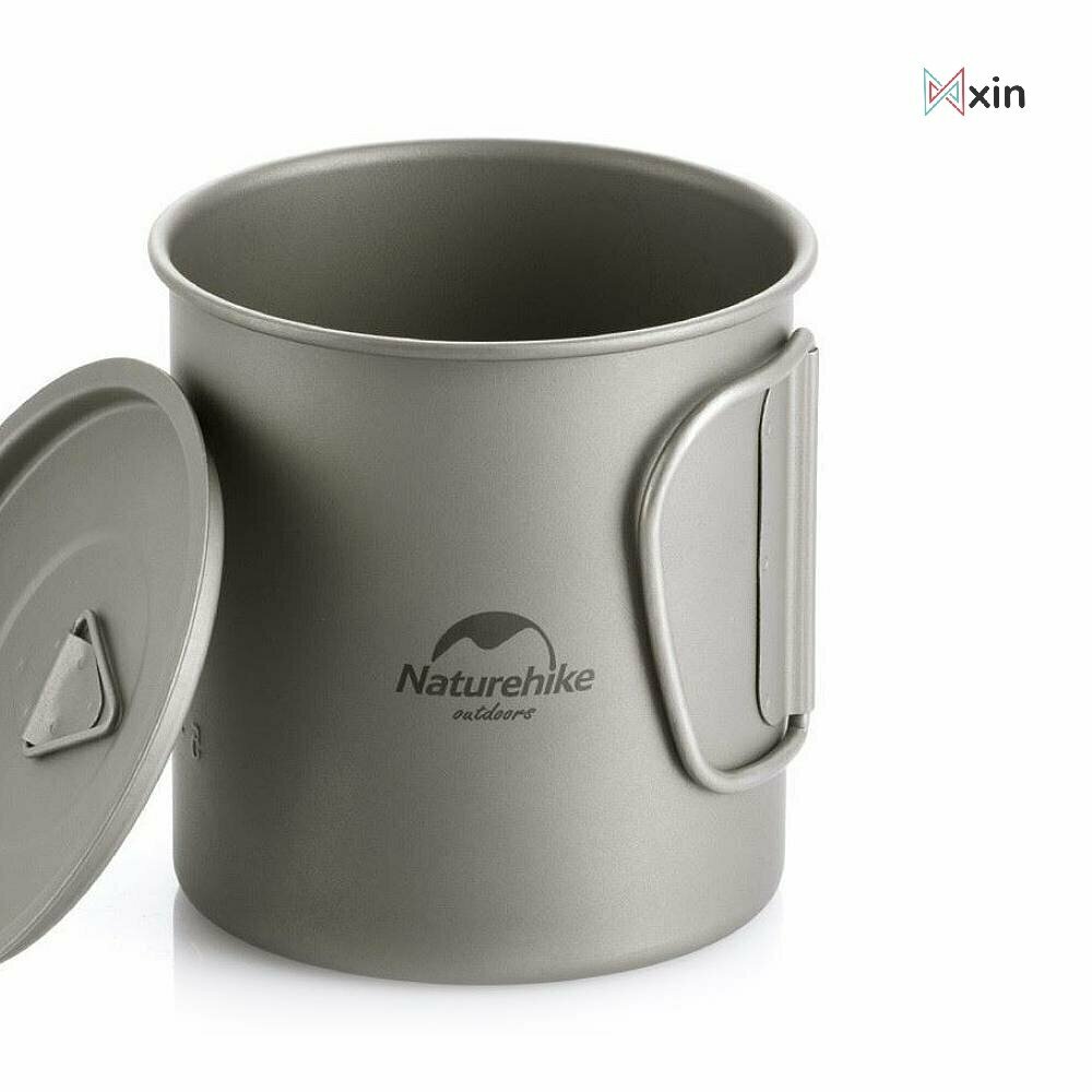 Кружка титановая Naturehike 20Cj Titanium Cup 600 ml NH20CJ005