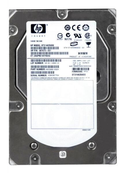 Жесткий диск HP 9CE066-032 146Gb SAS 3,5" HDD